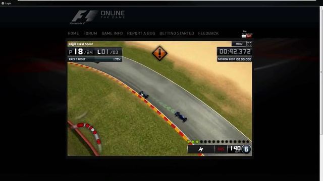 Обзор Бета версии F1 Online от Кодемастеров | 2012 Год