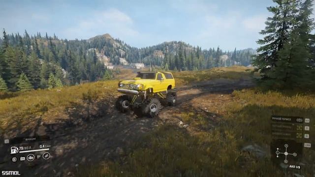 SnowRunner mods Limes 1989 Ford Bronco