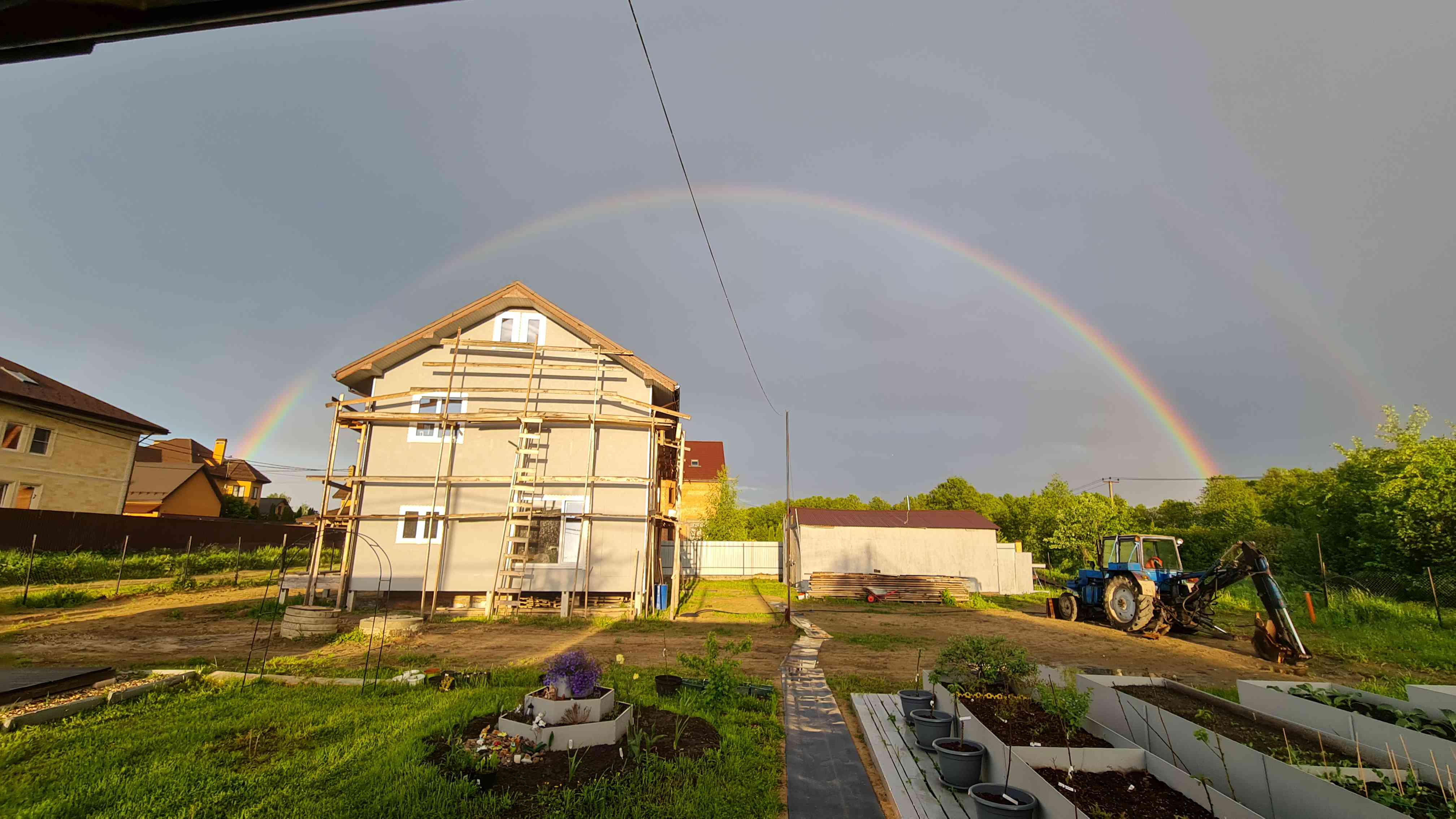 Выбрали участок. Шок. Строим каркасный дом сами