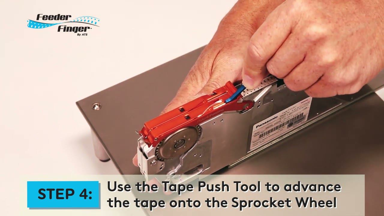 PANASONIC CM CUT TAPE LOADING VIDEO