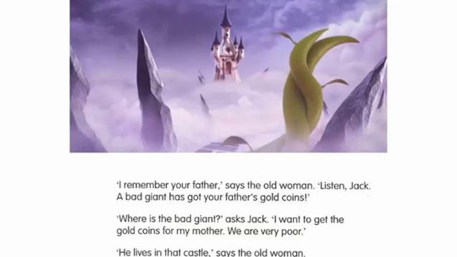 Jack and the Beanstalk - Джек и бобовое зернышко на английском языке _ сказки де