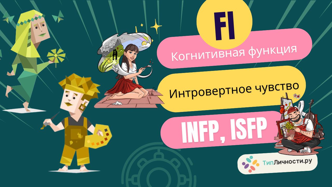 Доминантная когнитивная функция Fi Интровертное Чувство у Типов личности INFP, ISFP