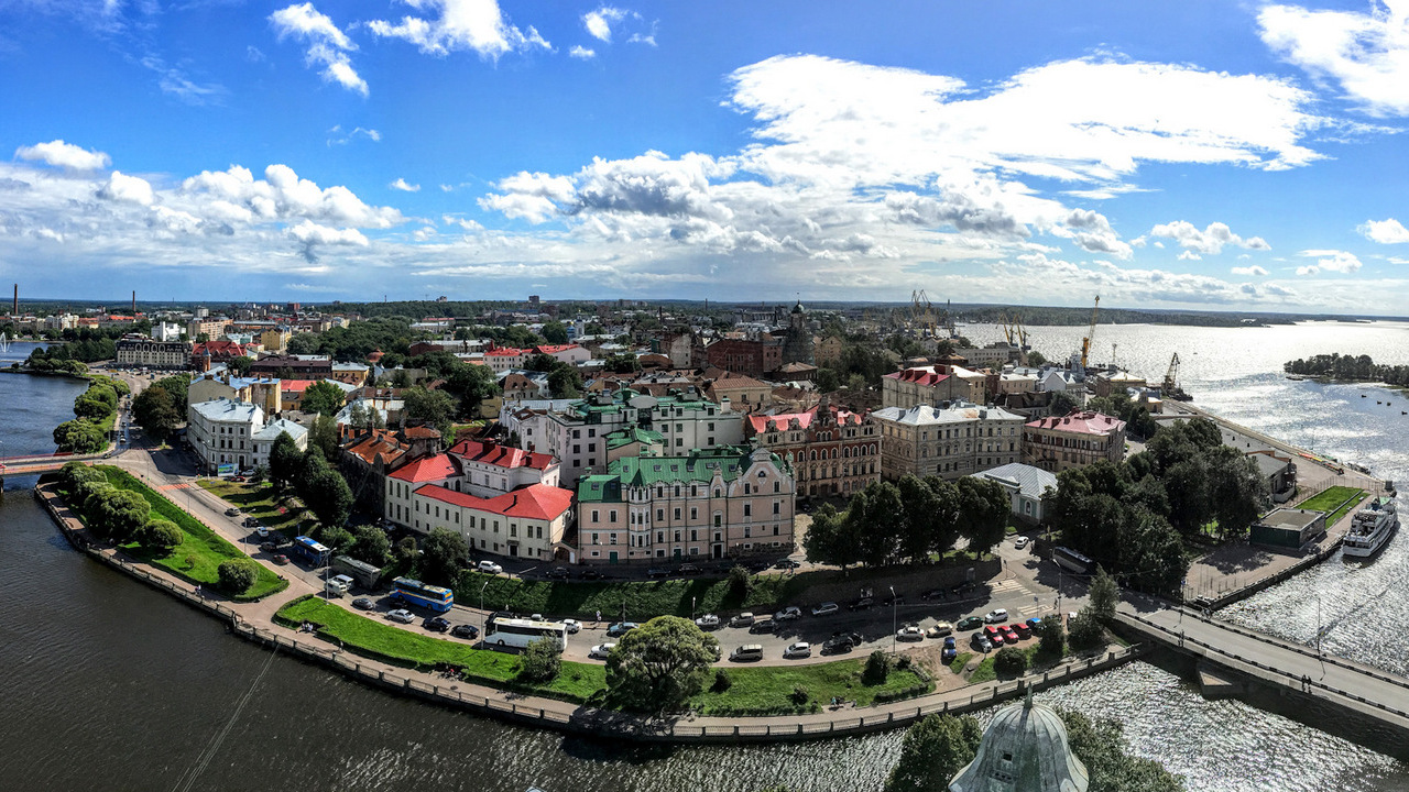 Поездка в Выборг на машине. СПб - Выборг, что посмотреть как добраться часть 2