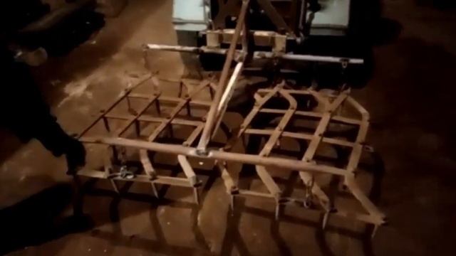 Изготавливаю навесные бороны на мини-трактор. Делюсь своим вариантом сборки.
