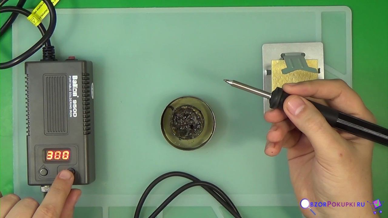 БЮДЖЕТНАЯ ПАЯЛЬНАЯ СТАНЦИЯ BAKON BK950D. Ремонтируем светодиодные лампы. ✅