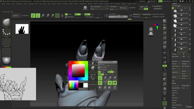 4. Hand Armor Details