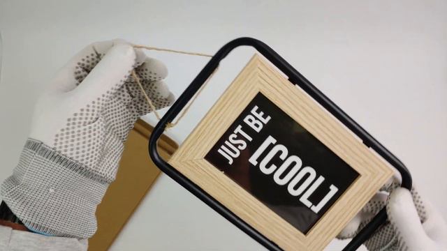 BB-7074 фоторамка 10x15, (МДФ+Металл) (Подвесная)