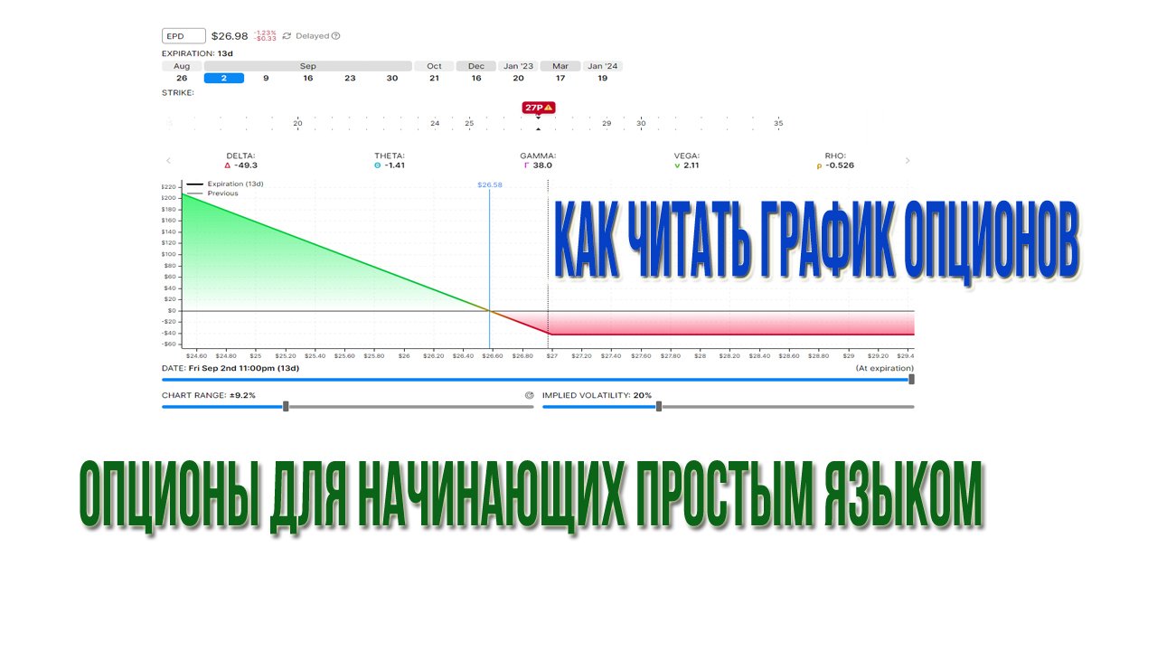 Опционы для начинающих простым языком