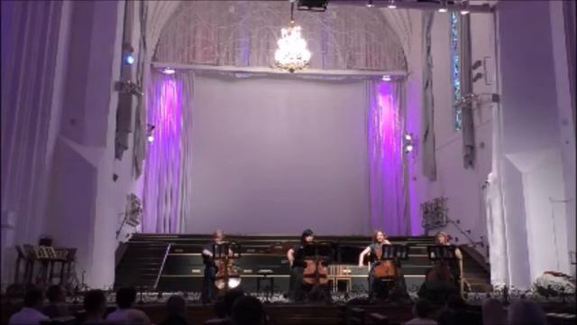 СЕН САНС  _РОМАНС_квартет  виолончелистов