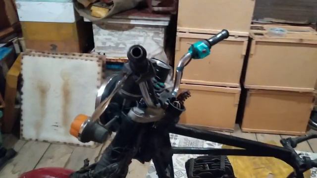 ЯВА 350_638 Готовлю к покраске. 1 Часть.