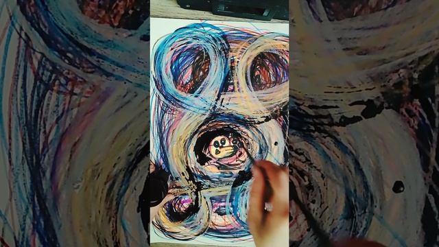 Арт медитация, арт терапия для взрослых, 2022, Катя Х