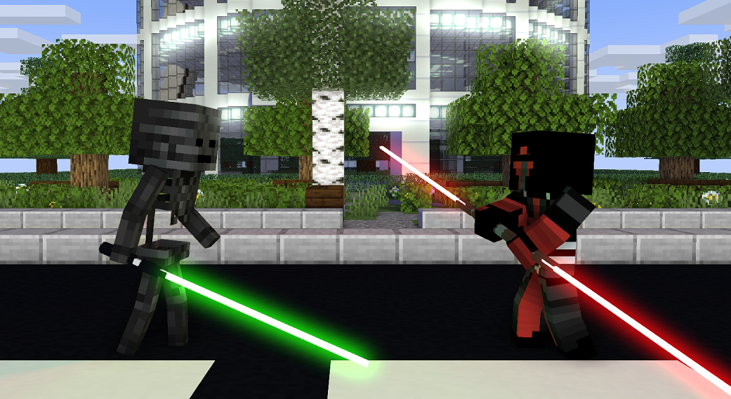 Звёздные войны. Школа монстров minecraft анимация. #2