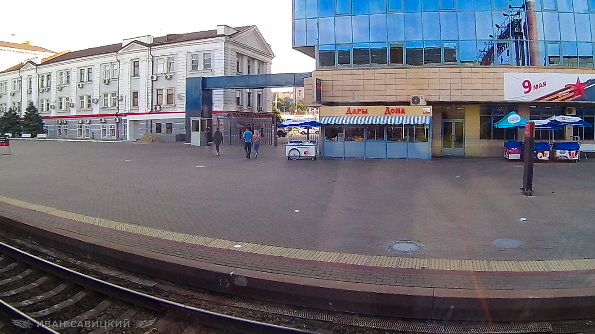 Путешествие на поезде от станции Ростов-Главный до Берданосовки | Ростов-Волгоград часть 1