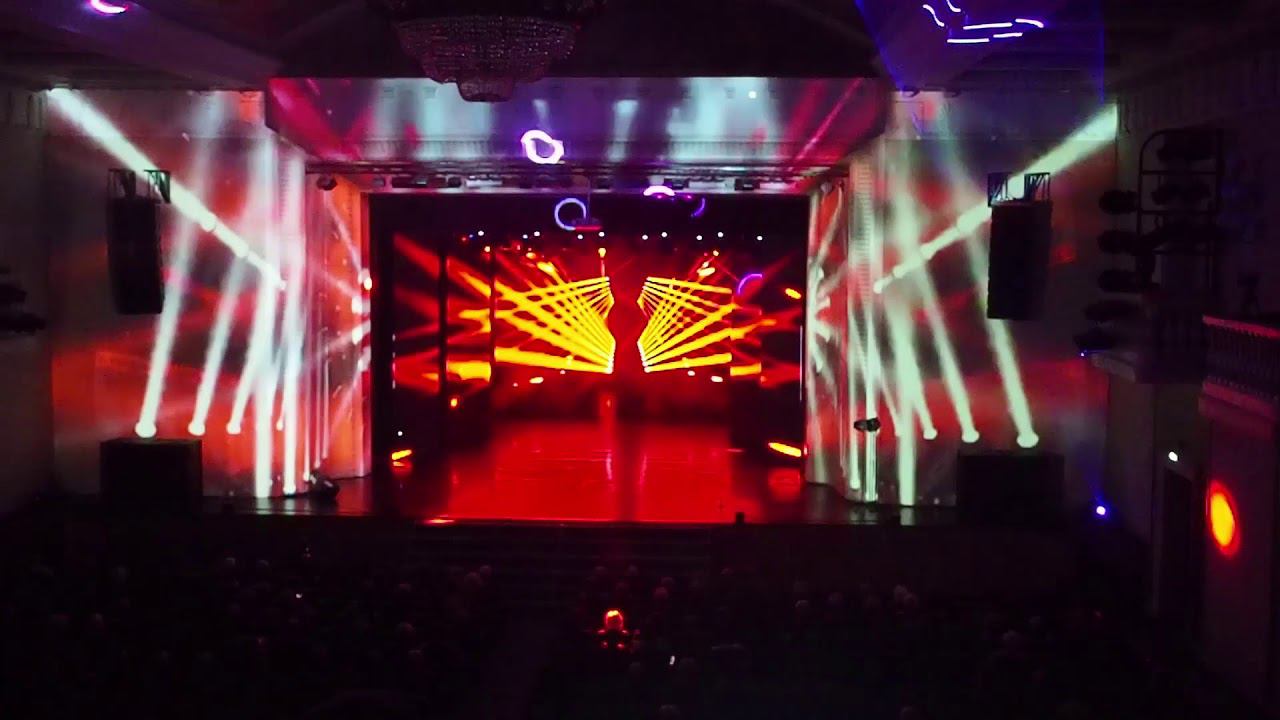 Видеооформление 100 лет "ДКЖ" г.Екатеринбург