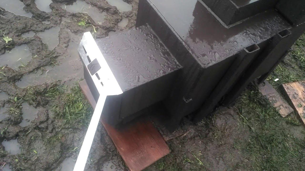 Вот такая печь для бани  у нас получилась.