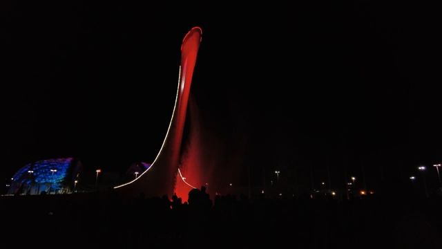 It's My Life - Bon Jovi   Поющий фонтан   Сочи   Олимпийский парк   Чаша Олимпийского огня.mkv