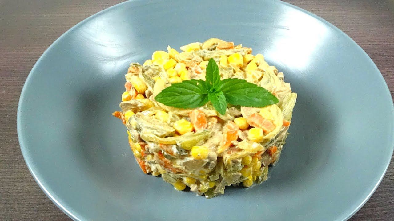 Вкусный Праздничный Салат с Куриной Печенью