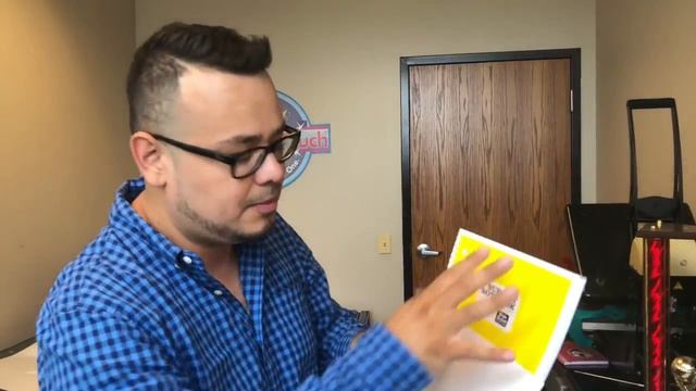 Декорирование картонной обложки блокнота с помощью термотрансферной бумаги CPM