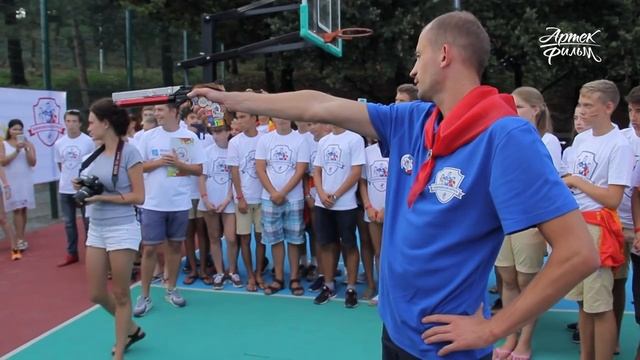 Артек 2016_ Гости с Олимпа. Артек посетил олимпийский чемпион Александр Лесун.mp4