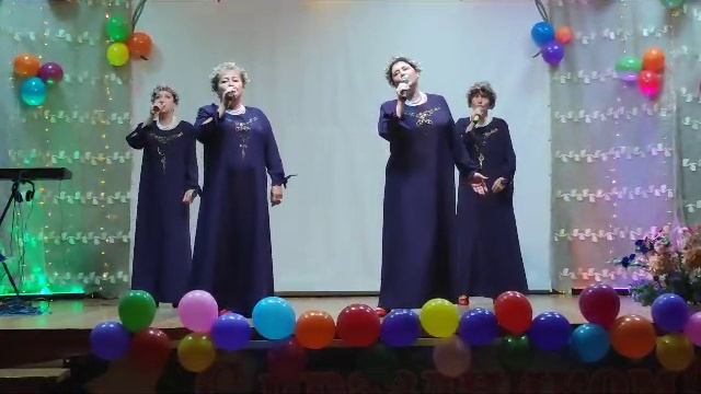 СИНИЙ ЛЁН - квартет солистов вок. анс. ПРИВОКЗАЛЬНЫЕ УЗОРЫ, рук. В. Кудрявцева