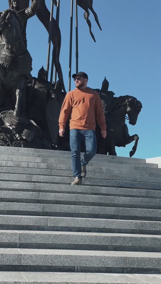 Мемориальный комплекс "Князь Александр Невский с дружиной" #Псков