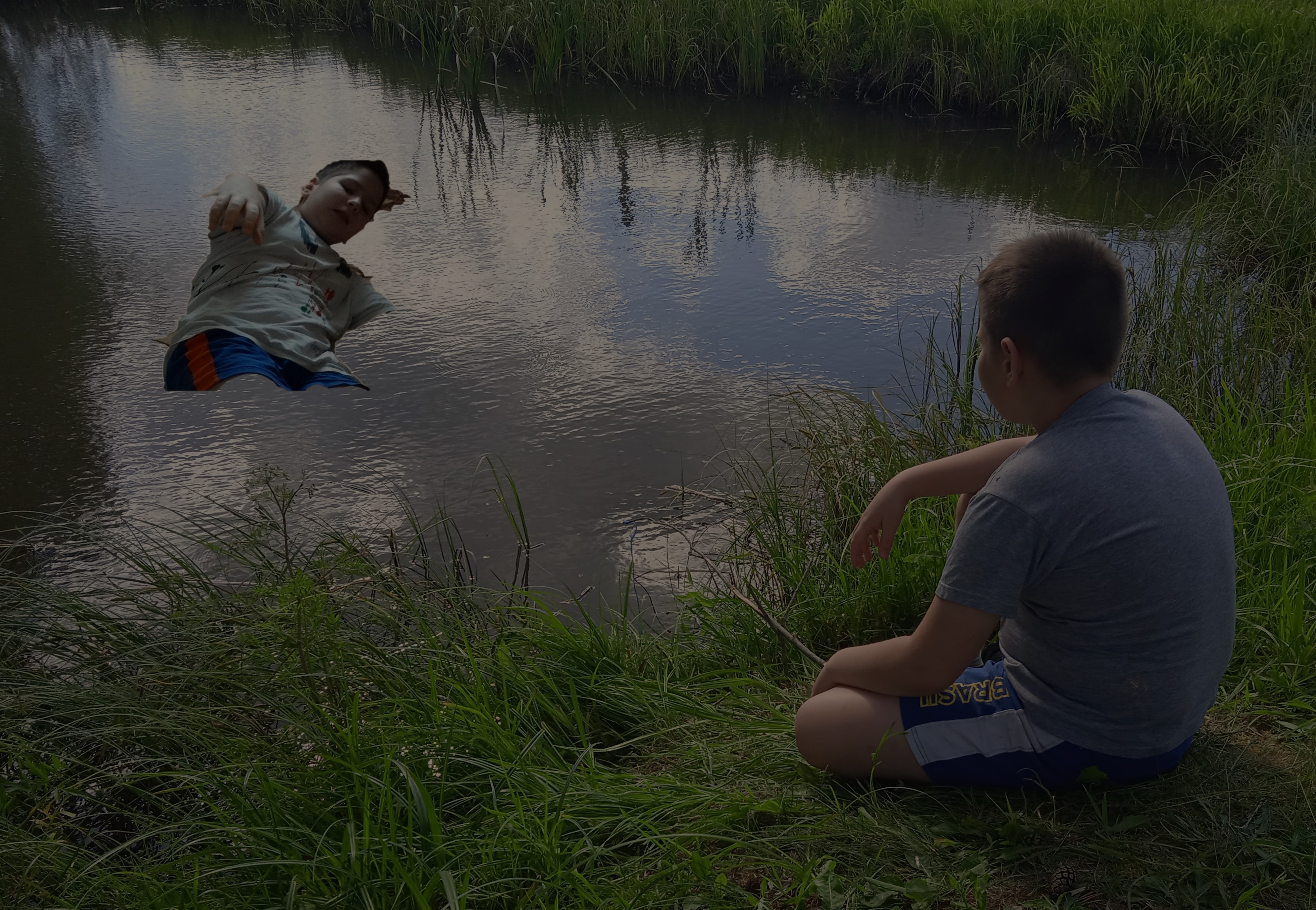 убийца утопил своего друга