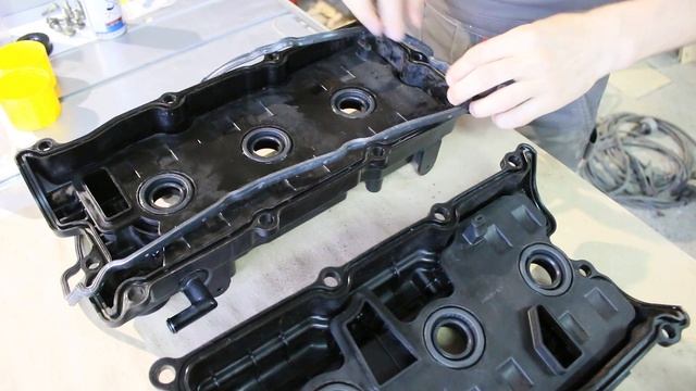 Замена сальников клапанной крышки