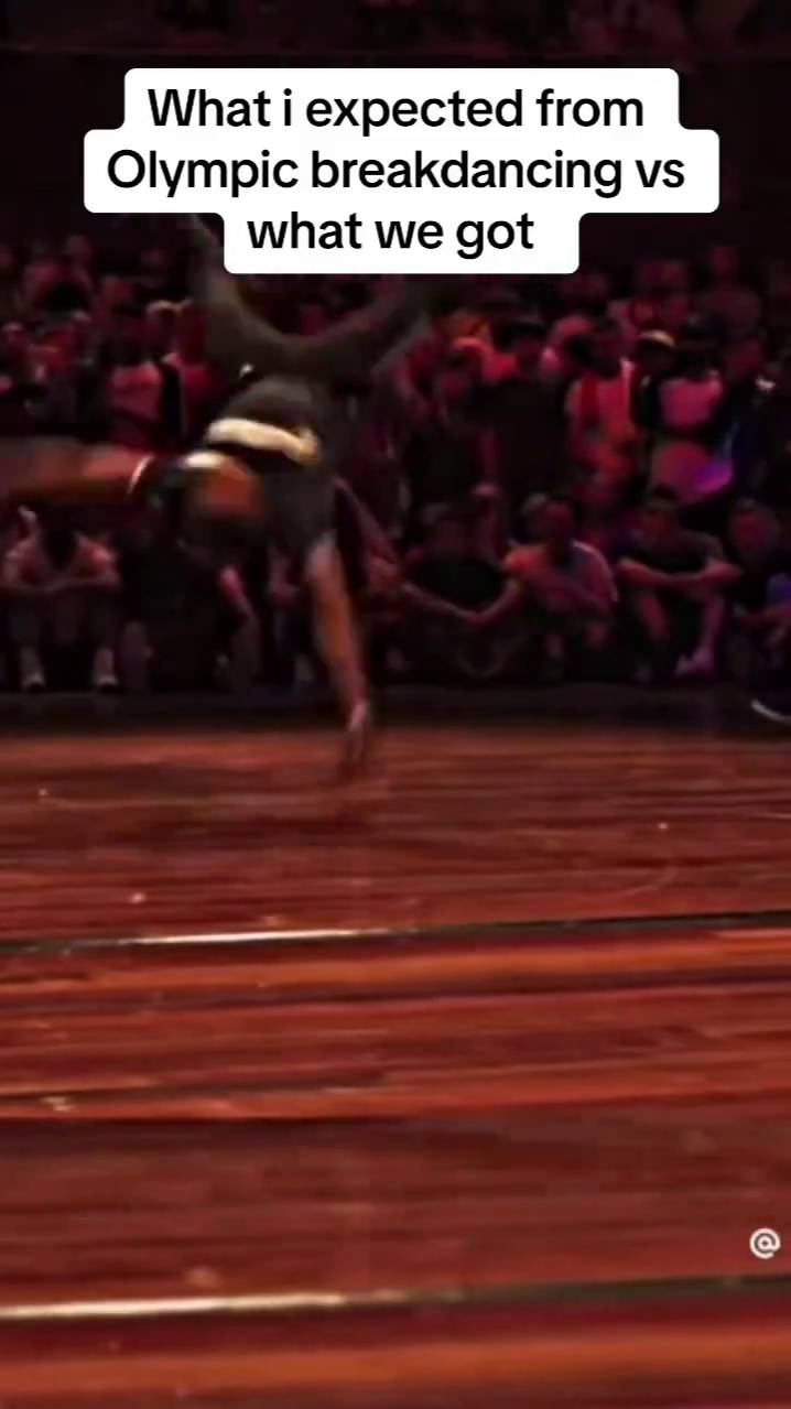 Настоящий брейк и брейк на олимпиаде в Париже