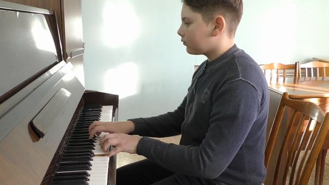 Владислав Бояринцев  5класс Геллер Этюд