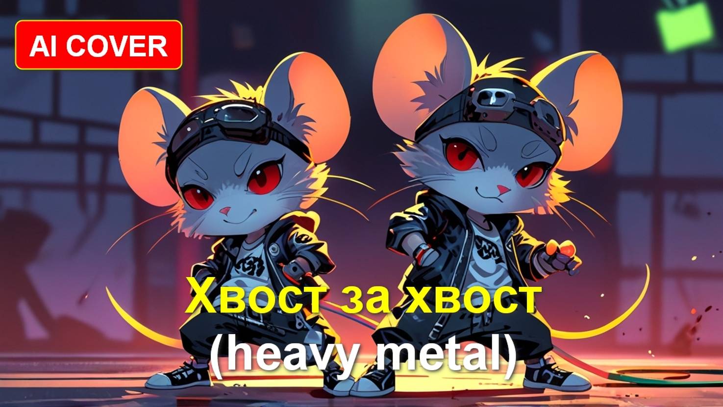 Прогулка кота Леопольда - Хвост за хвост (heavy metal) AI cover