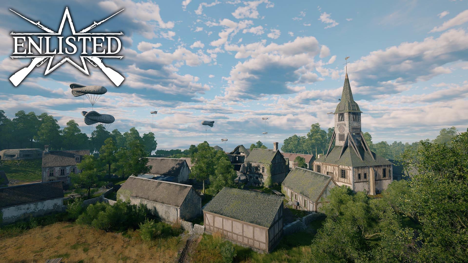 Enlisted - Вер-Сюр-Mep Юг (Вторжение) Вторжение в Нормандию (Без комментариев)