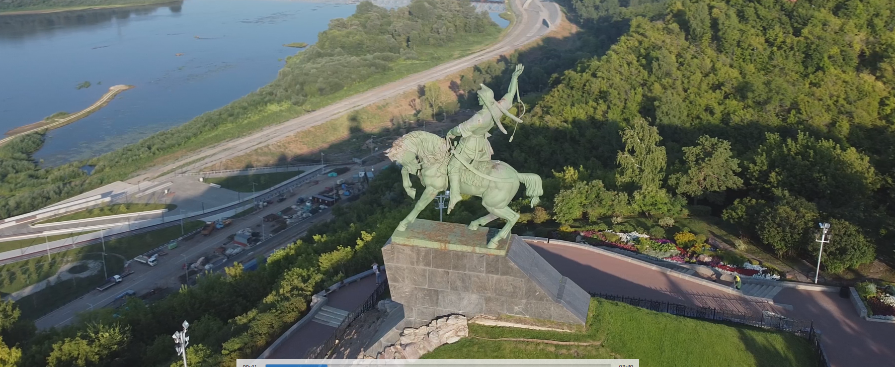 Салават Юлаев - г. Уфа (памятник и окрестности)