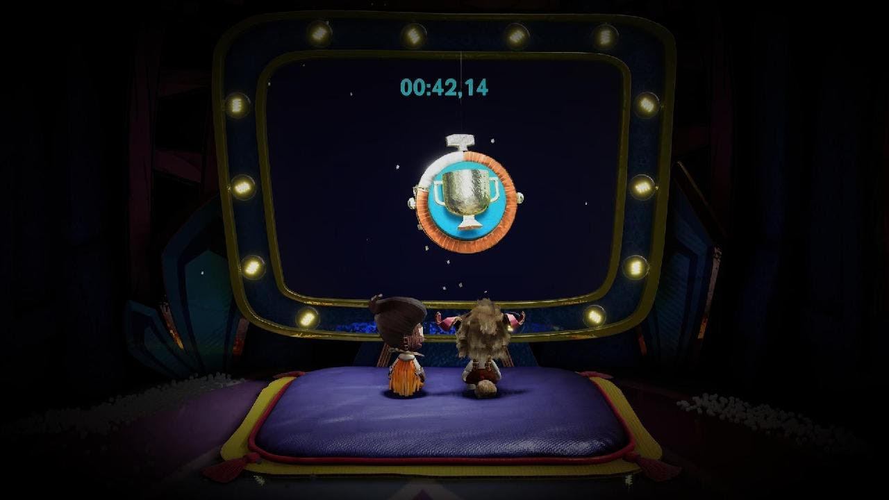 Sackboy - Гонка: В ледяной пещере