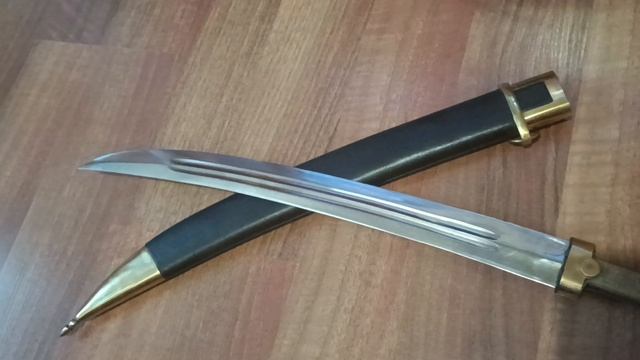 Бебут. Кривой кинжал.