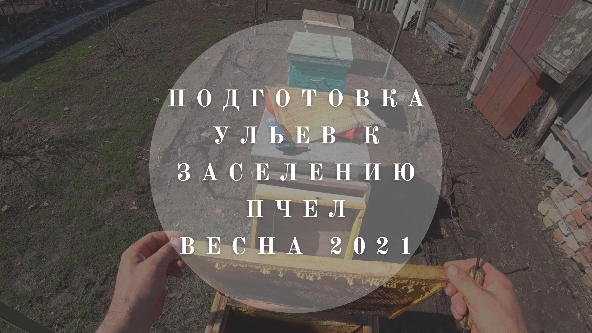 Подготовка уликов для пчел - улья пчела весна 2021