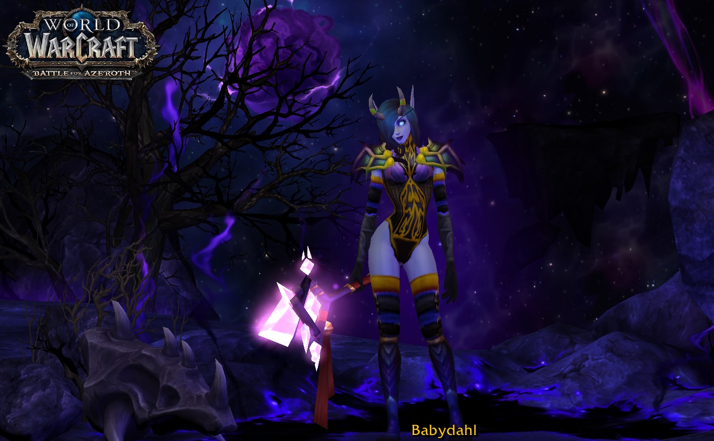 Эльф бездны и экзоскелет озарённых за 500 тыщь золота!