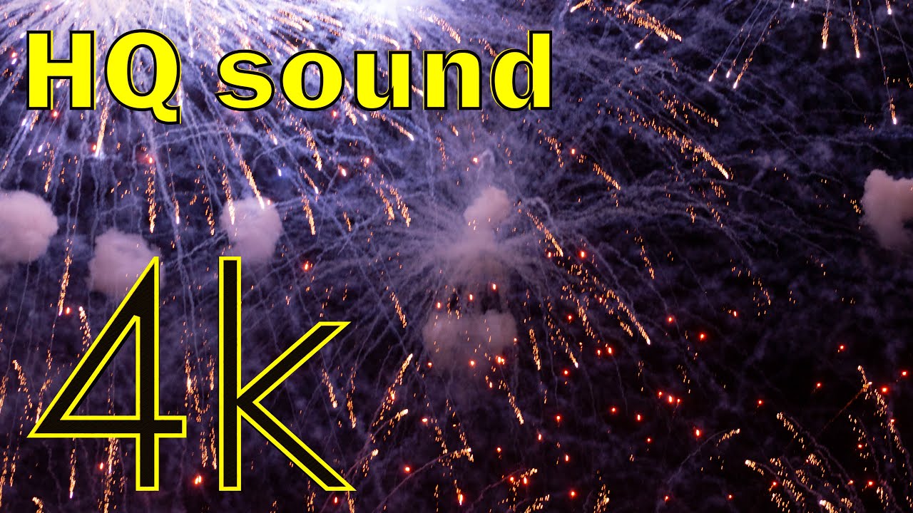 Праздничный салют 9 мая 2021 (Звук высокого качества, 4K)