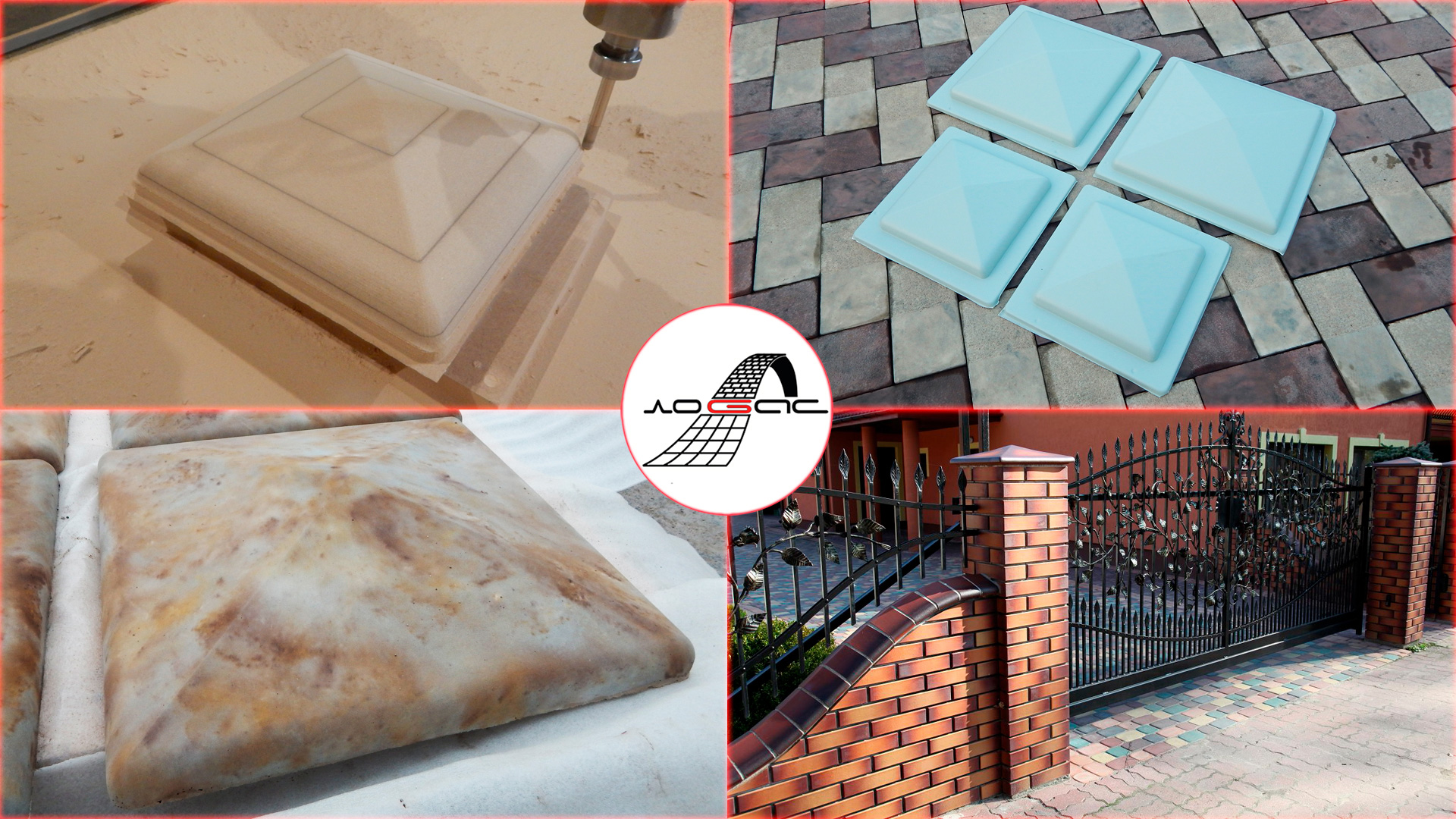 Производство клинкерных колпаков и парапетов – готовые решения, можно по вашим чертежам и рисункам