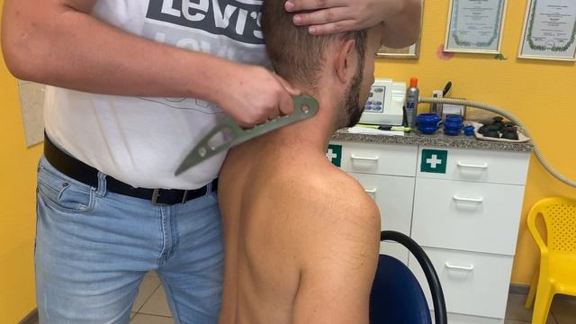 Трапециевидная мышца. Инструментальная мобилизация при помощи NordBlade 2.0. ИММТ/IASTM.