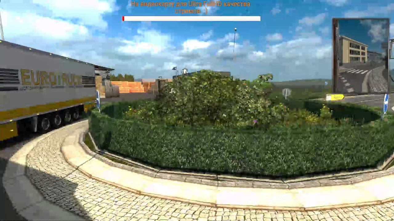 ETS 2: ProMods 2.15 + RusMap 1.7.1 + Юг России 6.0.