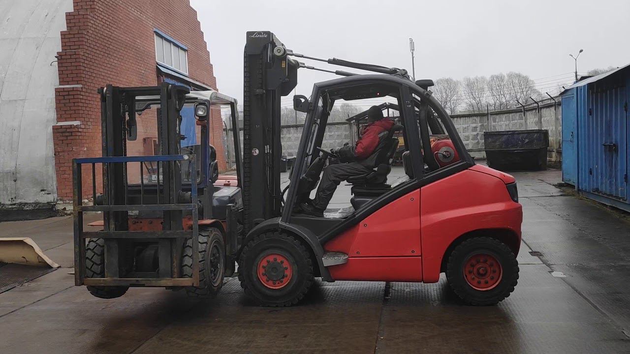 Погрузчик вилочный Linde 5 т, страна производства Германия