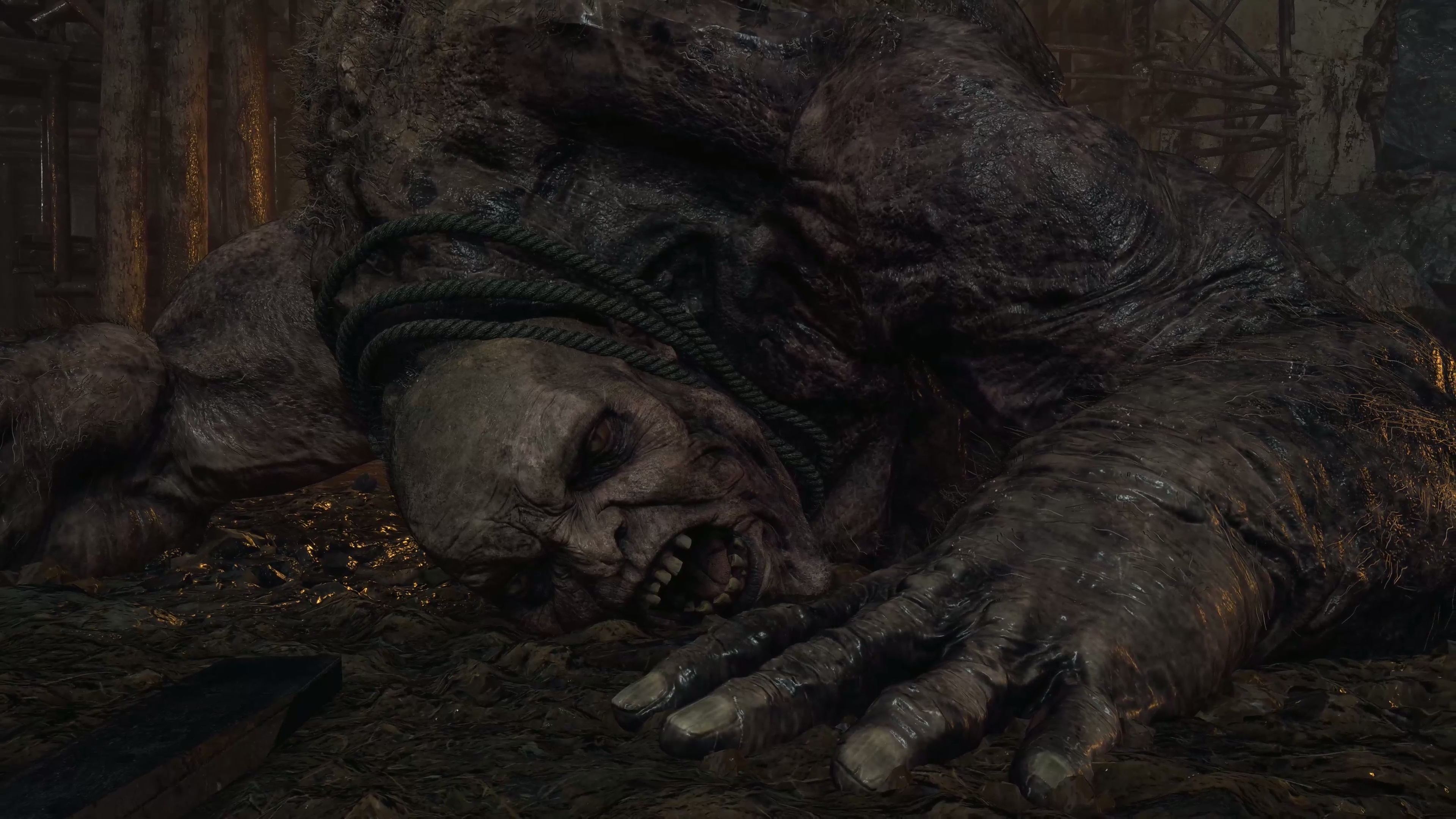 Resident Evil 4 Remake Part7. Леон добывает ключ от церкви. Битва с огромным монстром Эль Гигантэ.