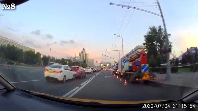 Подборка #аварии с видеорегистратора 05.07.2020