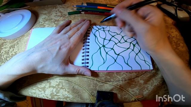 Нейрографика - подробная прорисовка