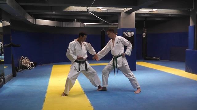 Бункай ката Хейян нидан