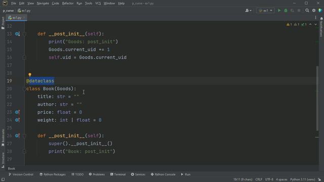 #39. Python Data Classes при наследовании  _ Объектно-ориентированное программирование Python (720p)