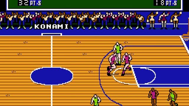 Exciting Basket (Famicom Disk System) полное прохождение