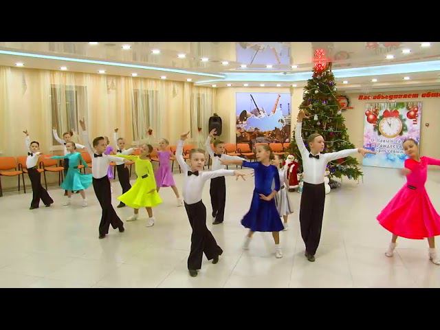 Новогоднее танцевальное шоу. ТСК "Фантазия"