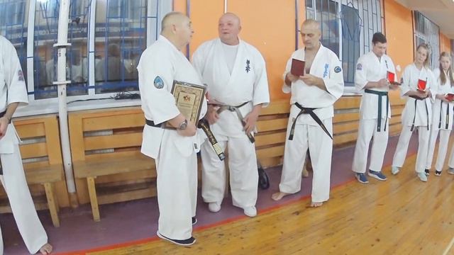 Санкт Петербургской Федерации 35 лет - вручение памятных знаков (1)