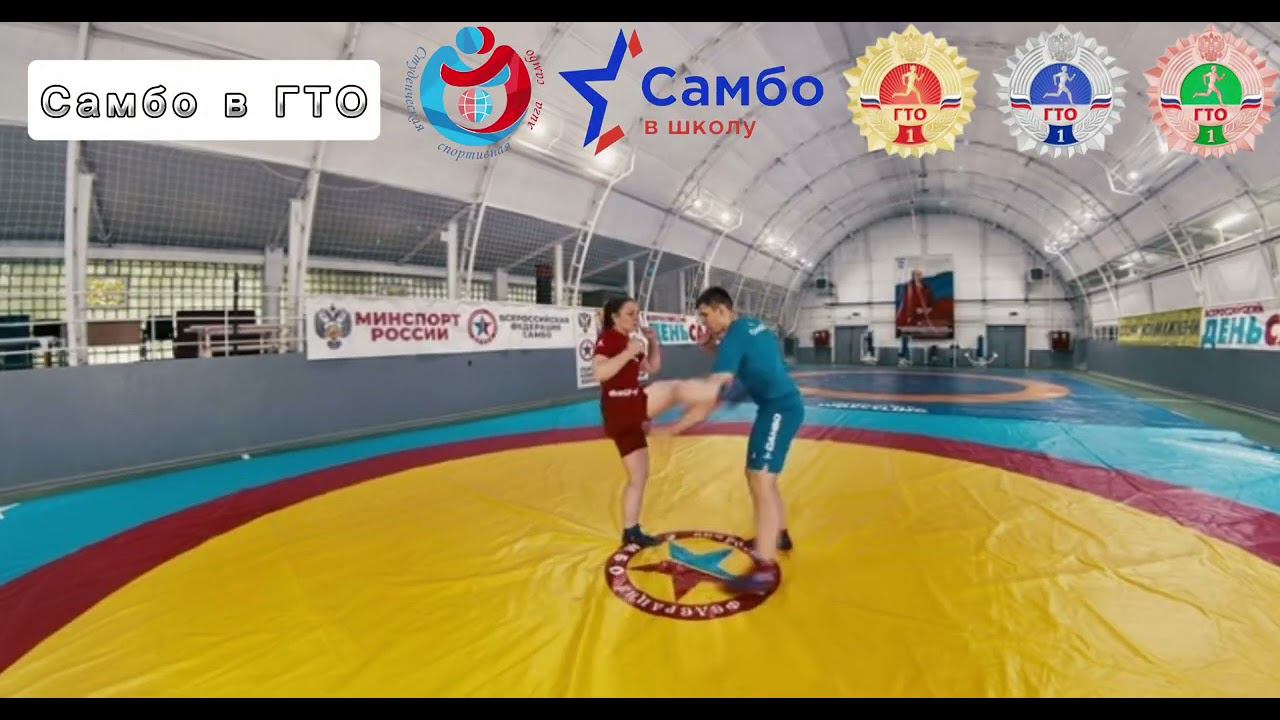 Самозащита. Действия нападающего: удар ногой сбоку в туловище.